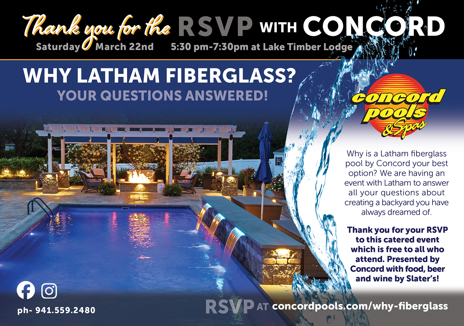 Why Fiberglass - Concord Pools & Spas